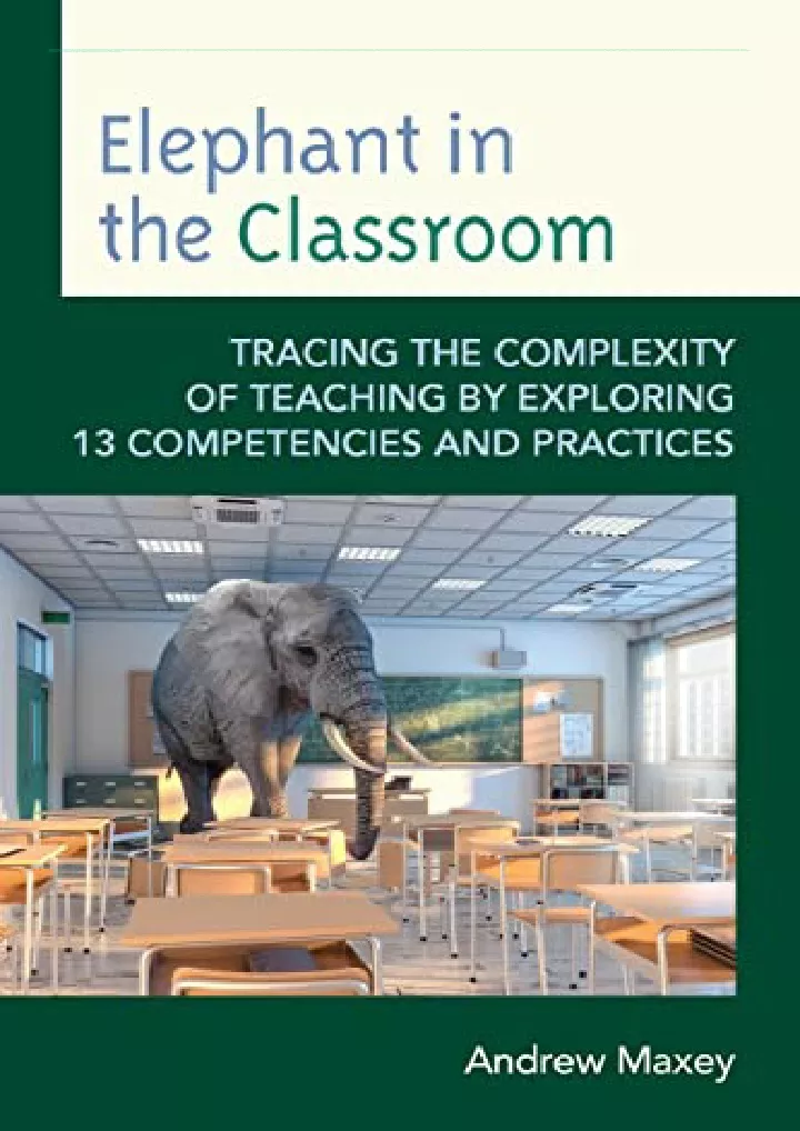 PPT - PDF/READ Elephant in the Classroom: Tracing the Complexity of ...