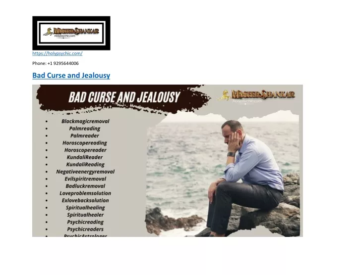 PPT - Best Bad Curse and Jealousy -holypsychic PowerPoint Presentation ...
