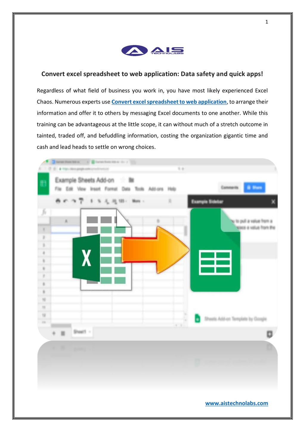 PPT - Convert excel spreadsheet to web application PowerPoint ...