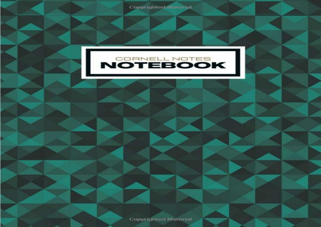 PPT - download Cornell Notes Notebook: Cornell Note Taking System ...