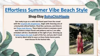 PPT - Effortless Summer Vibe Beach Style PowerPoint Presentation, free ...