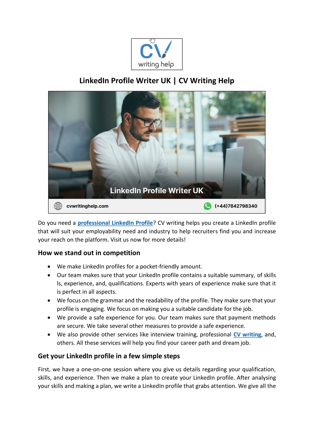 PPT - LinkedIn Profile Writer UK PowerPoint Presentation, free download ...