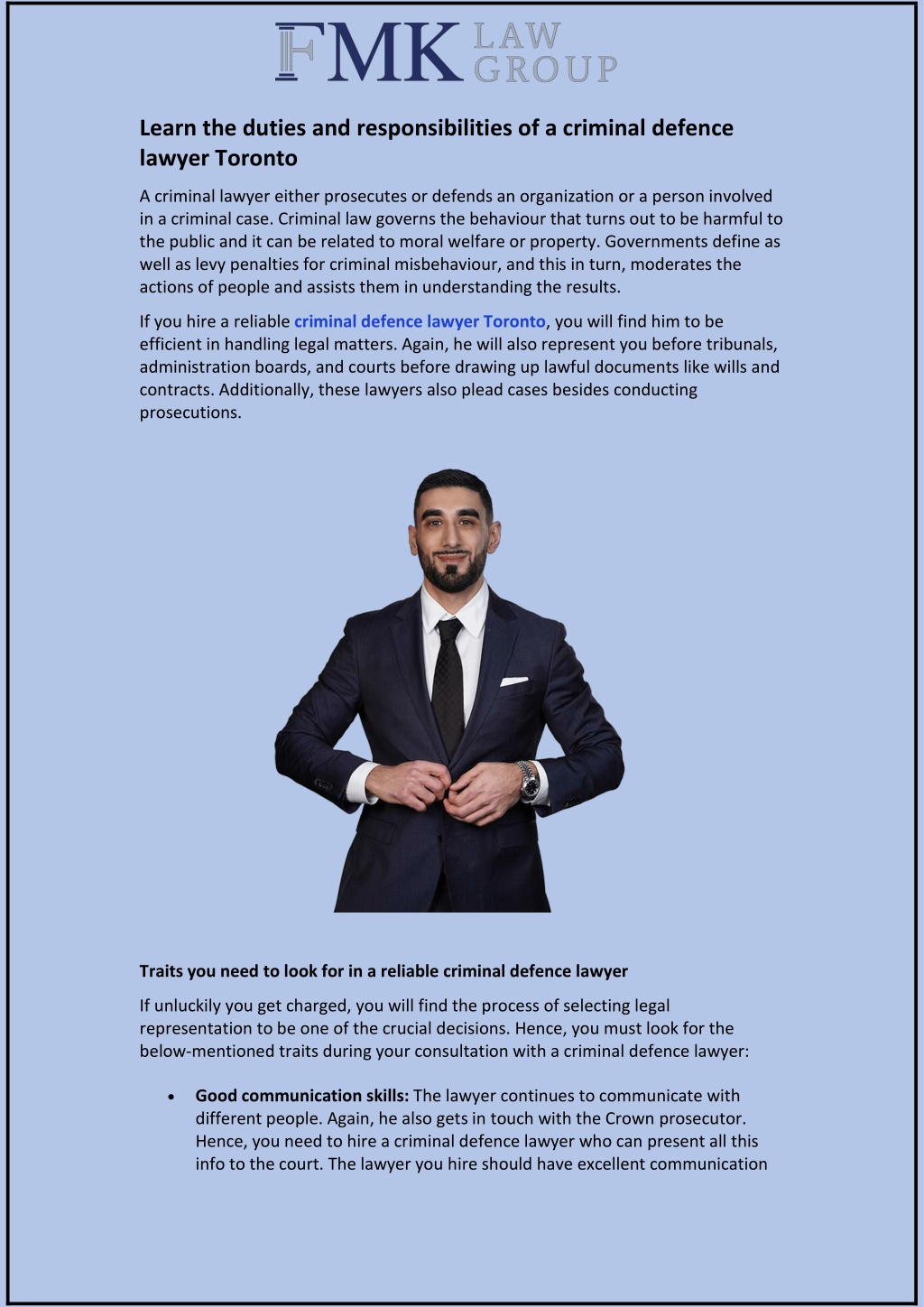 PPT - Learn the duties and responsibilities of a criminal defence ...