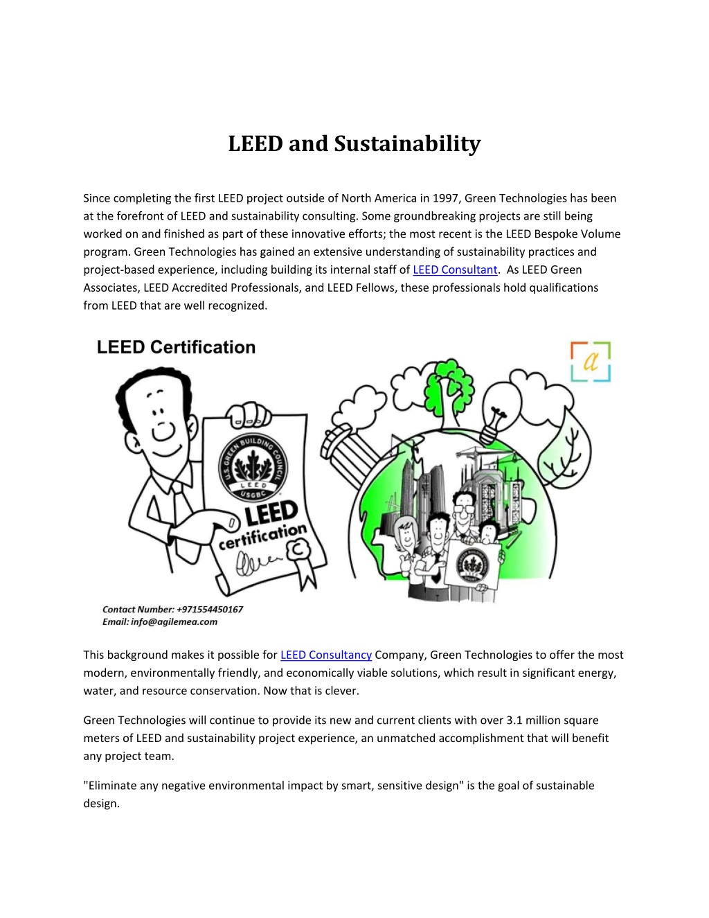 PPT - LEED and Sustainability PowerPoint Presentation, free download ...
