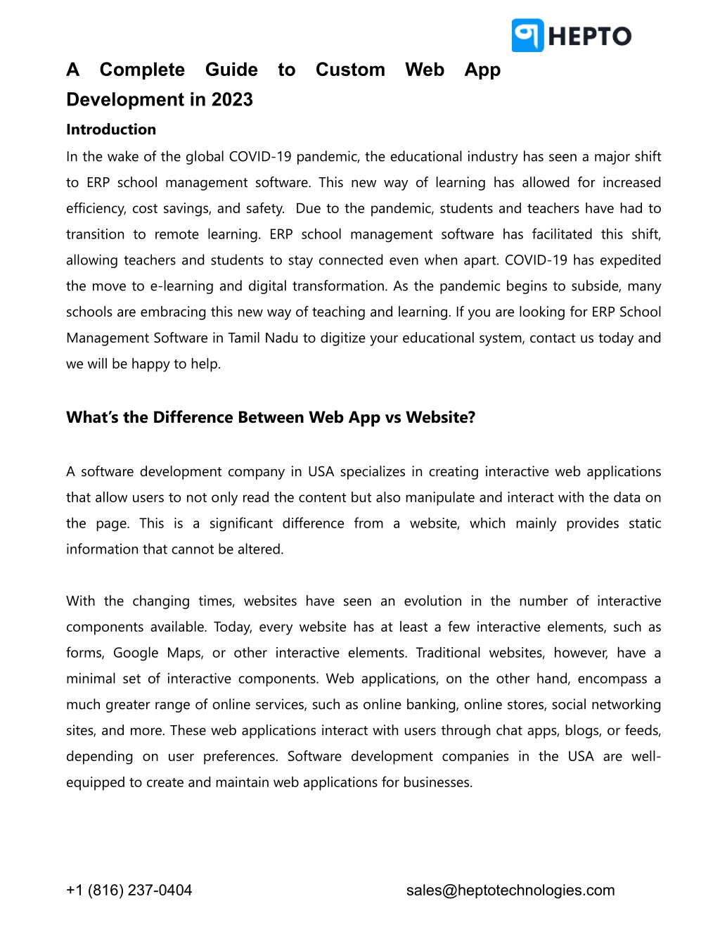 PPT - A Complete Guide to Custom Web App Development in 2023 PowerPoint Presentation - ID:12053938