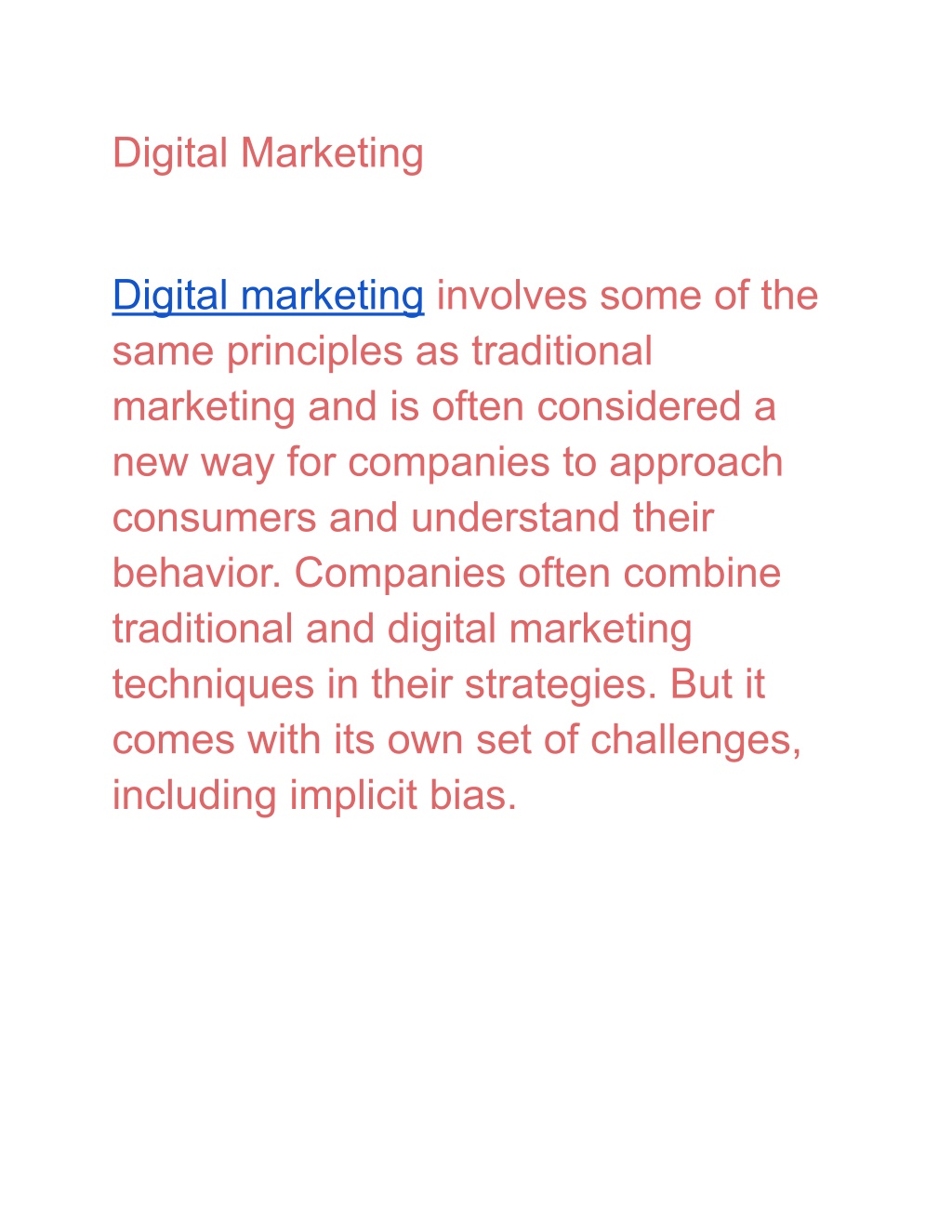 PPT - Digital marketing PowerPoint Presentation, free download - ID ...