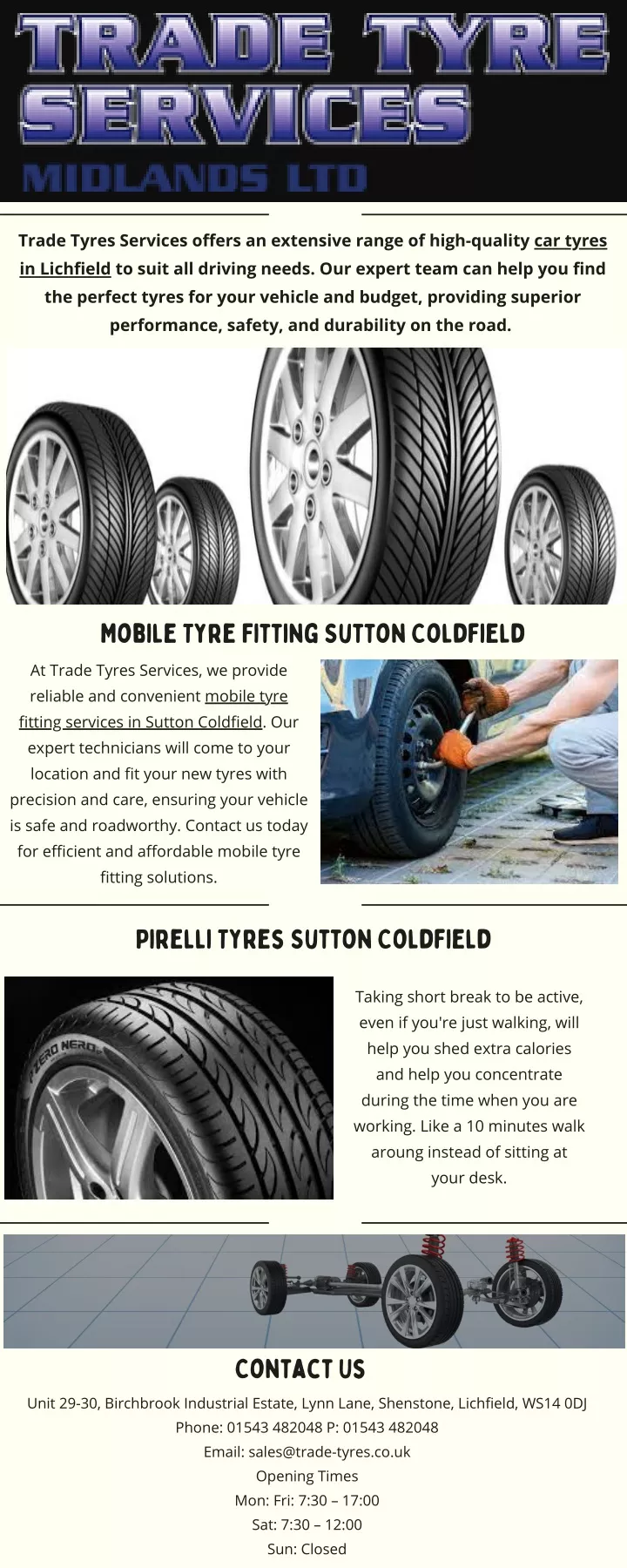 PPT - Buy Tyres Lichfield with Trade Tyres Services PowerPoint ...
