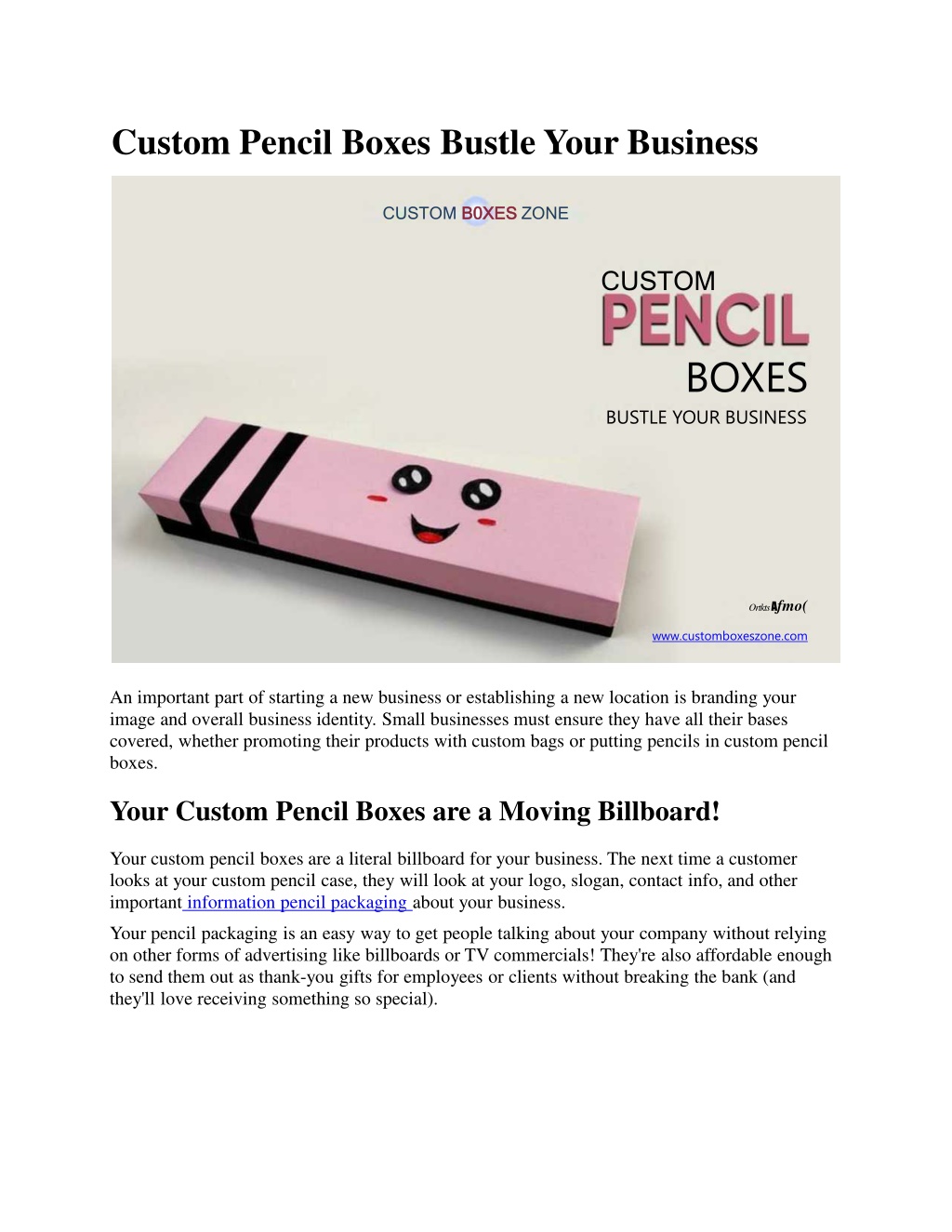 PPT - Custom-Pencil-Cases-Bustle-Your-Business PowerPoint Presentation ...