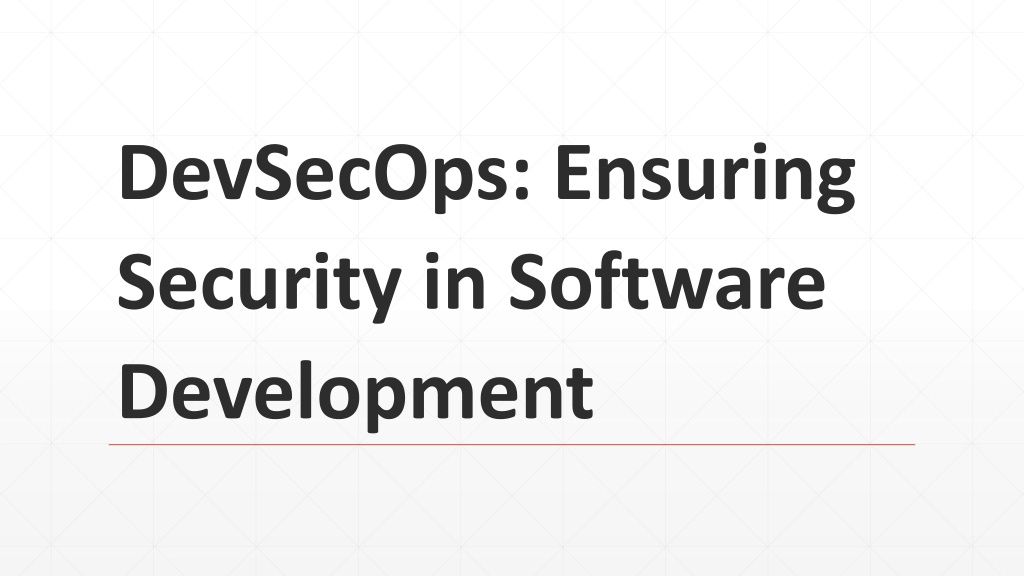 Ppt Devsecops Ensuring Security In Software Development Powerpoint