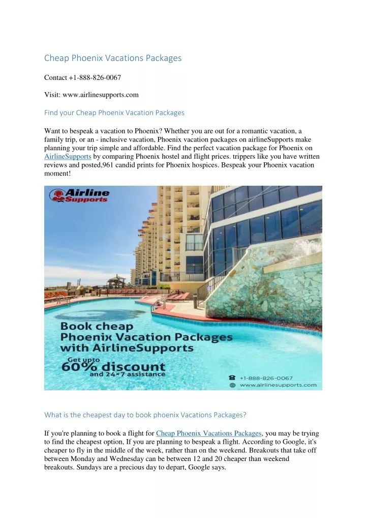 PPT - Explore Phoenix on a Budget with Cheap Phoenix Vacation Packages PowerPoint Presentation ...