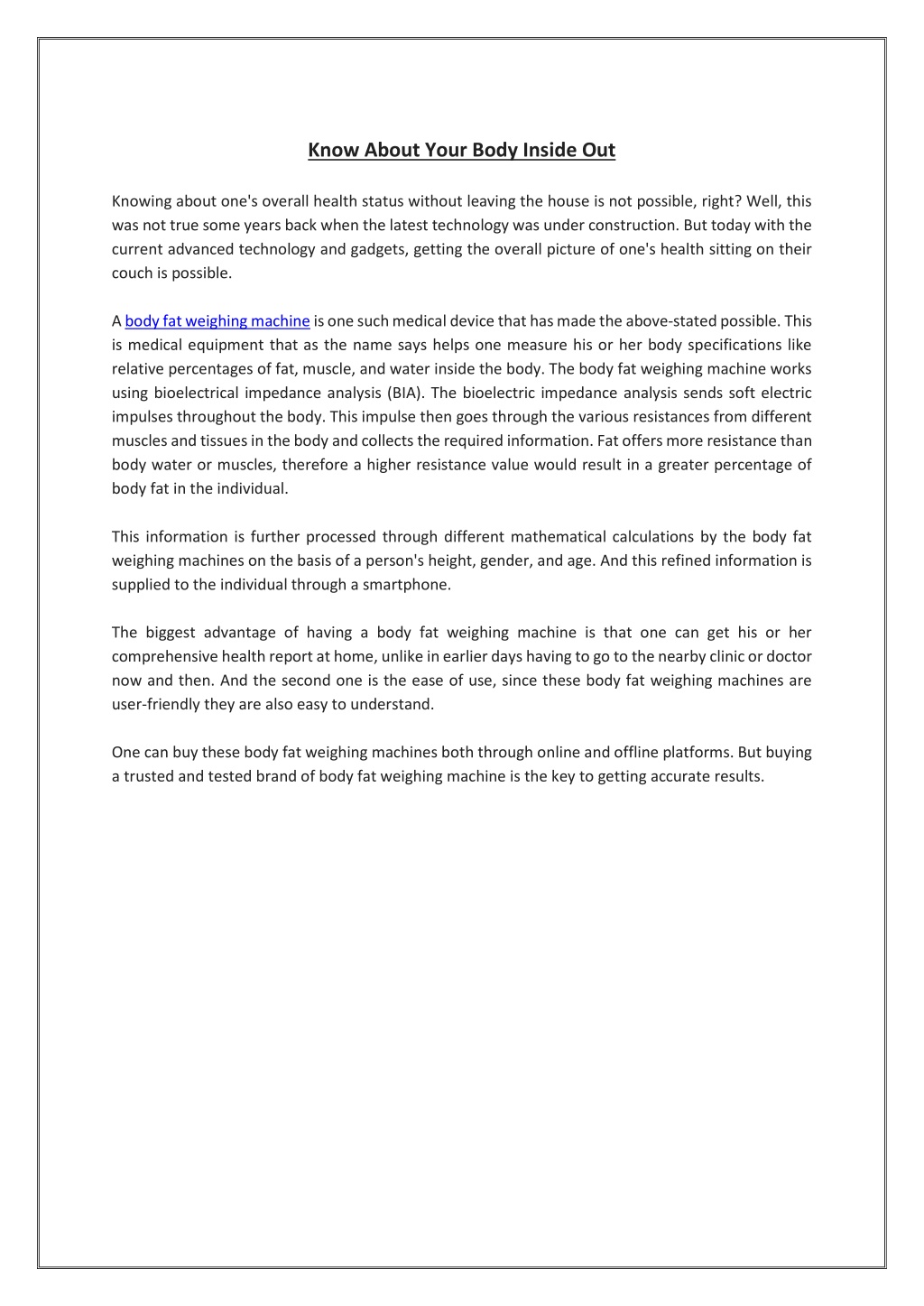PPT - Know About Your Body Inside Out PowerPoint Presentation, free ...