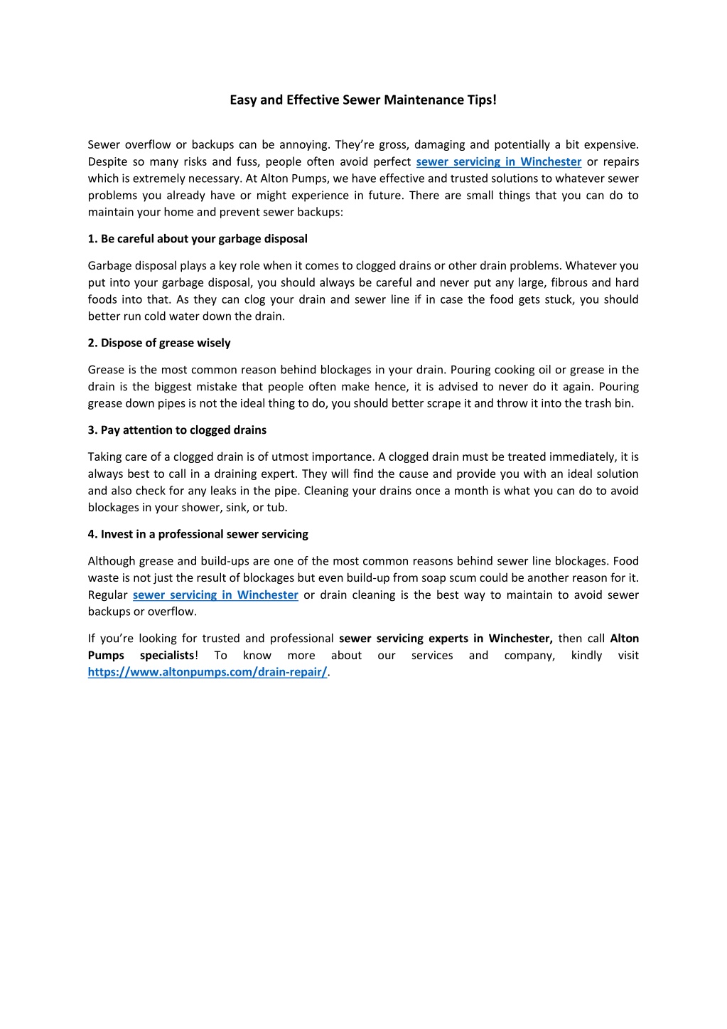PPT - Easy and Effective Sewer Maintenance Tips PowerPoint Presentation ...