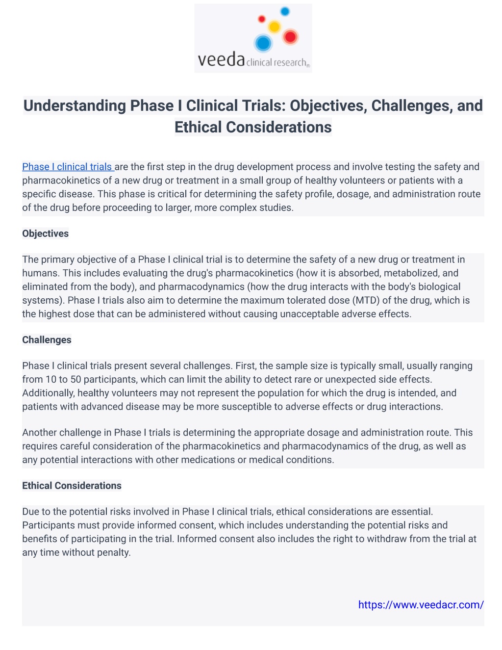 PPT - Understanding Phase I Clinical Trials PowerPoint Presentation ...
