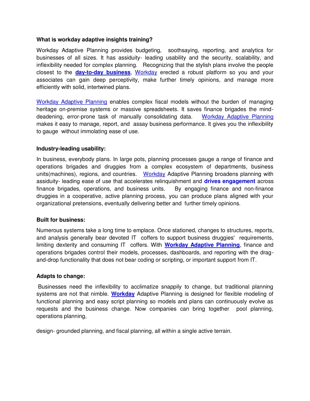 PPT - What is workday adaptive insights training PowerPoint ...