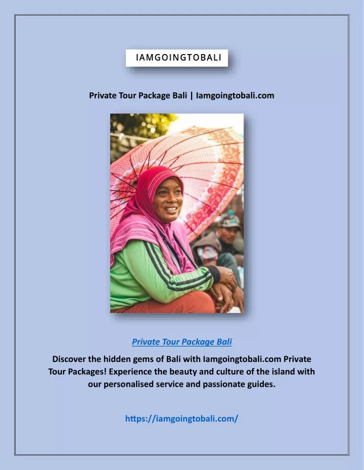 PPT - Private Tour Package Bali | Iamgoingtobali.com PowerPoint Presentation - ID:12086129