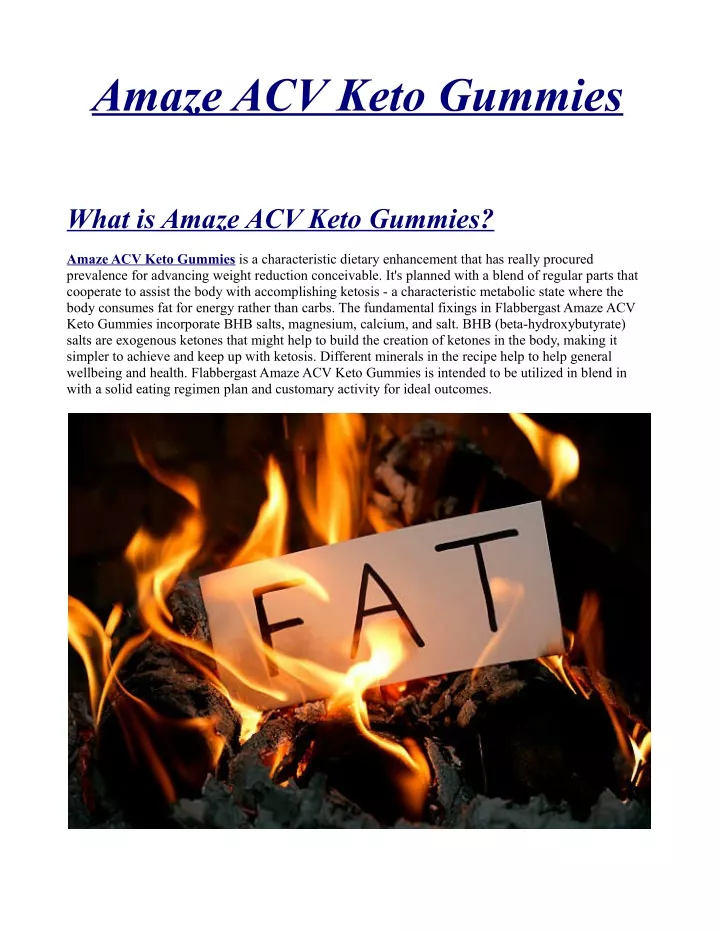PPT - Shark Tank#1 Amaze ACV Keto Gummies - Buyer Beware PowerPoint ...