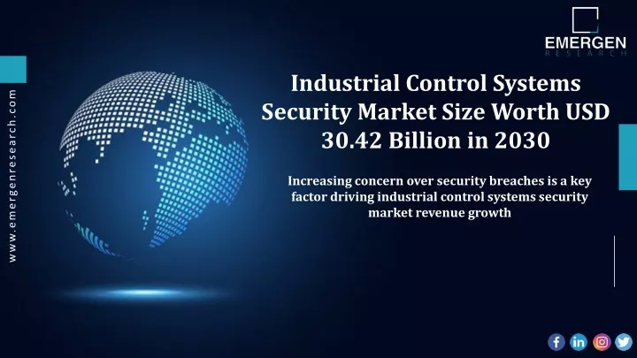 PPT - Is the Industrial Control Systems Security Market Worth the ...