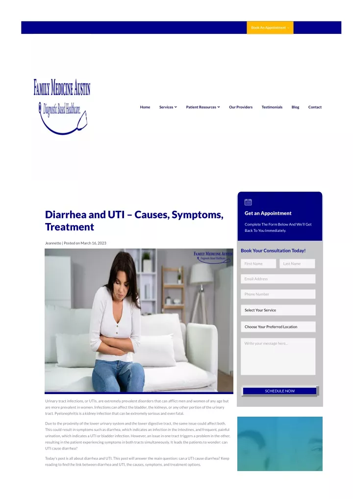 PPT - Diarrhea-and-uti-causes-symptoms-treatment- PowerPoint ...