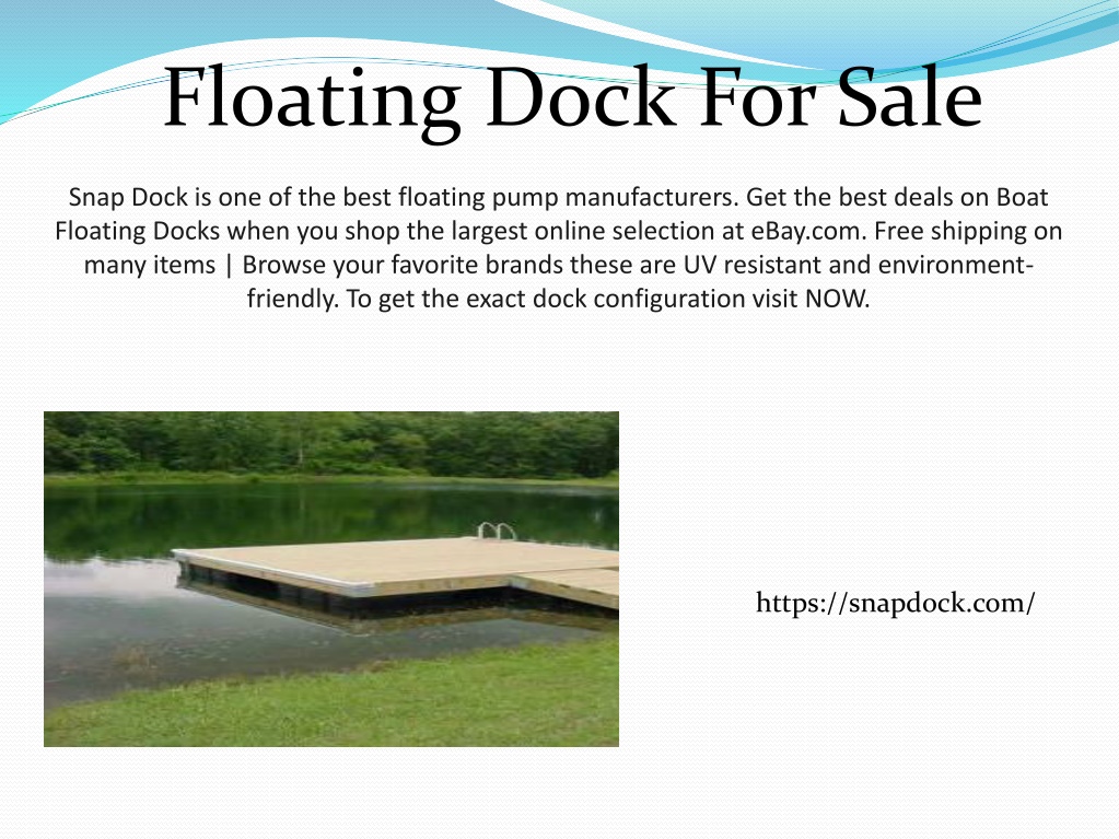 PPT - Floating Dock For Sale PowerPoint Presentation, free download ...
