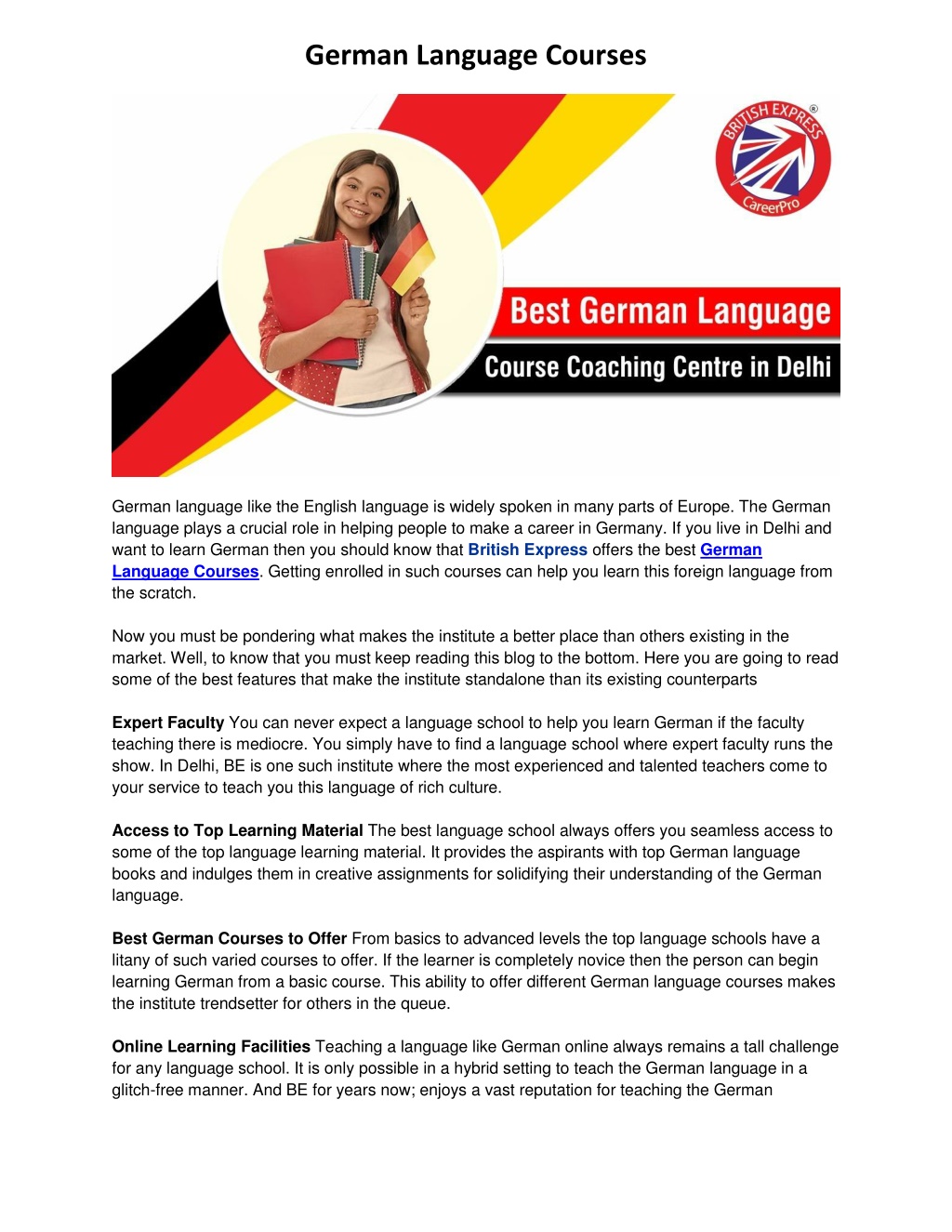 PPT - German Language Courses PowerPoint Presentation, free download ...