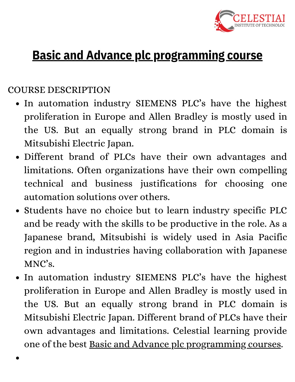 PPT - Basic and Advance plc programming courses PowerPoint Presentation ...