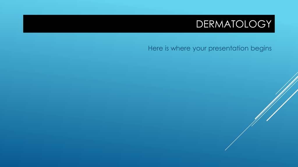 PPT - Dermatology ppt (2.0) PowerPoint Presentation, free download - ID ...