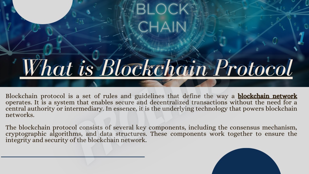 PPT - what is blockchain protocol PowerPoint Presentation, free ...