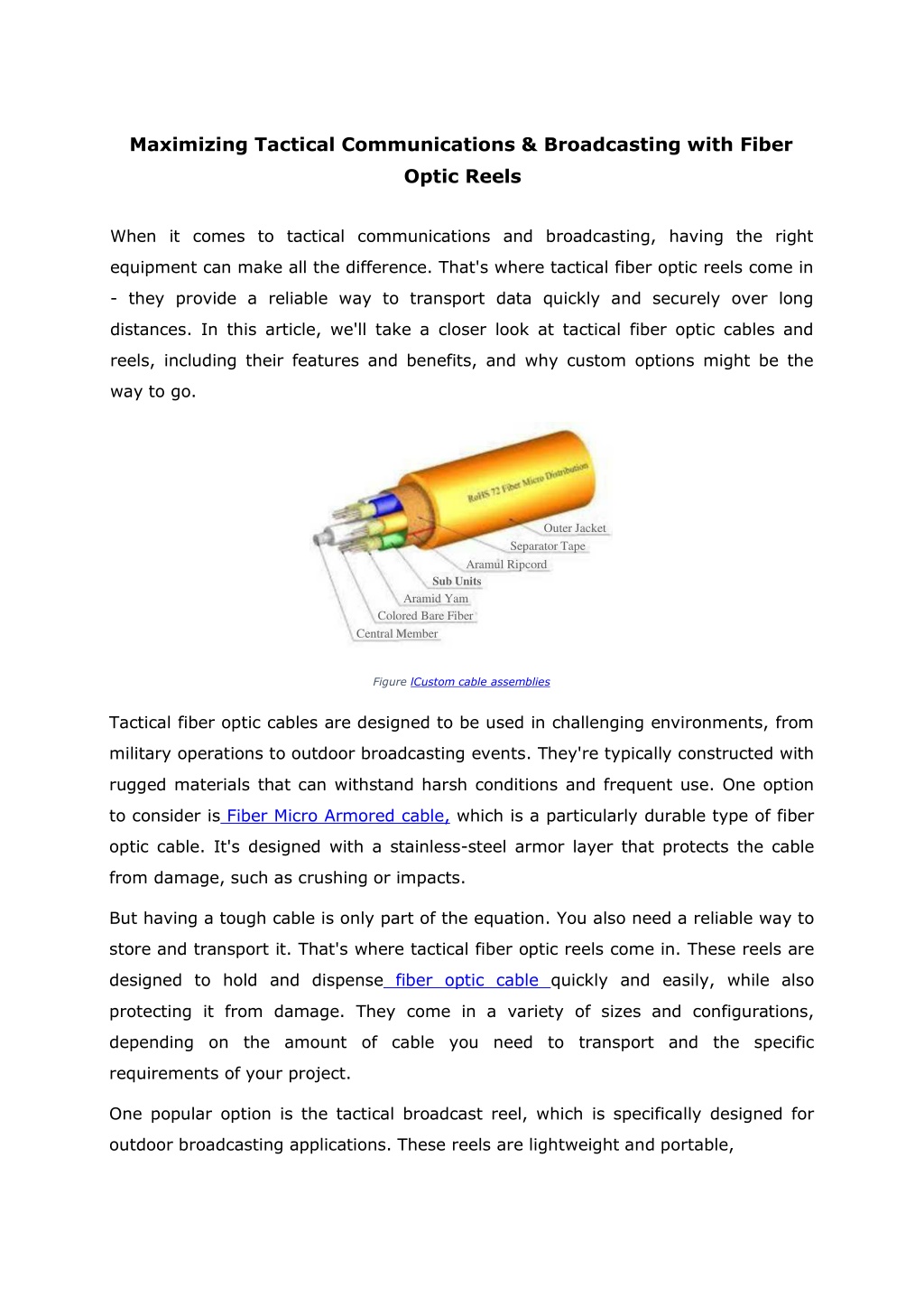 PPT - Maximizing-Tactical-Communications-_-Broadcasting-with-Fiber ...