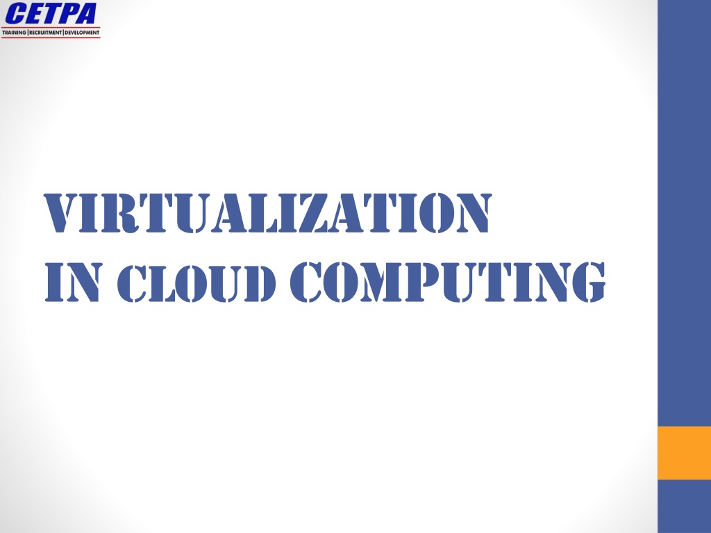 PPT - Virtualization in Cloud Computing PowerPoint Presentation, free ...
