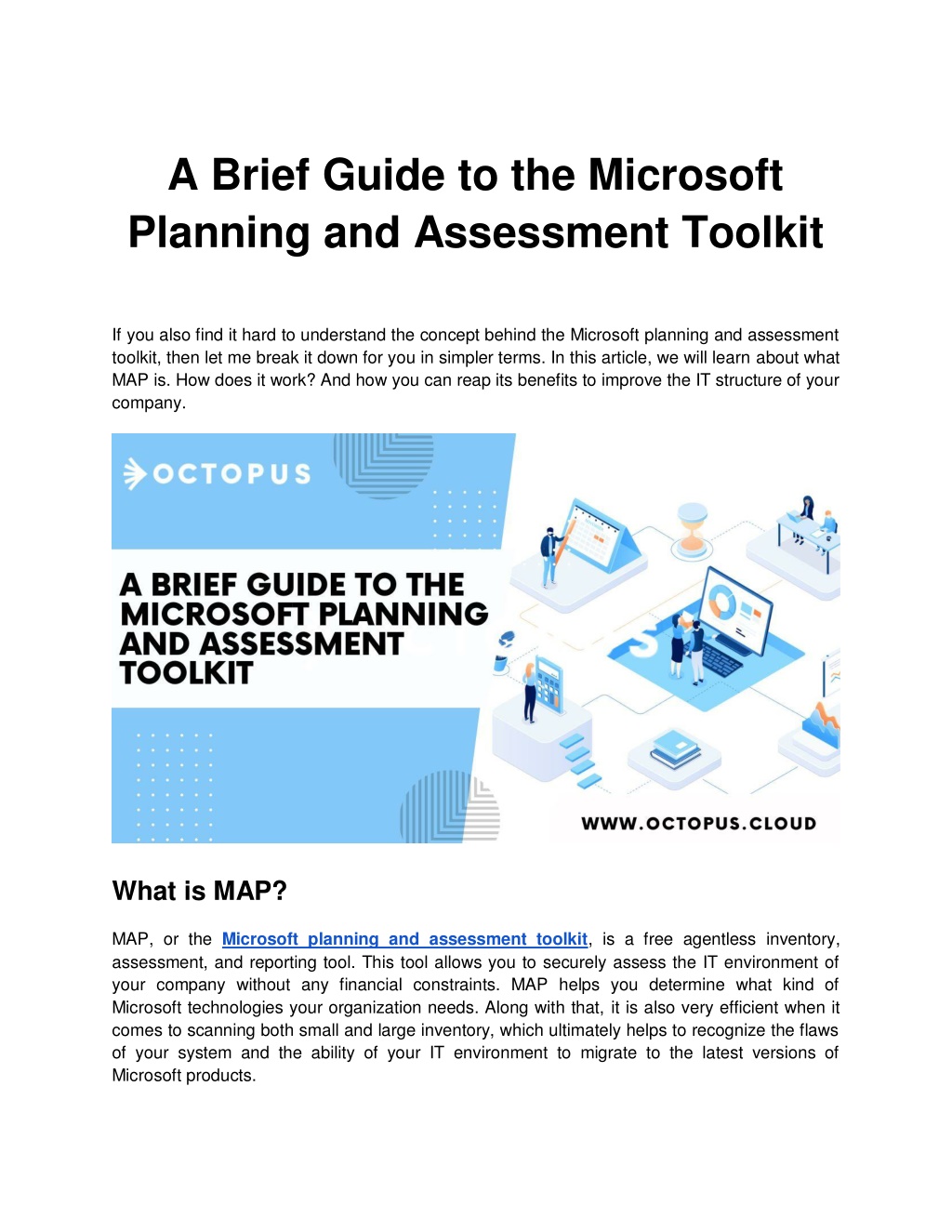 PPT - A Brief Guide to the Microsoft Planning and Assessment Toolkit ...