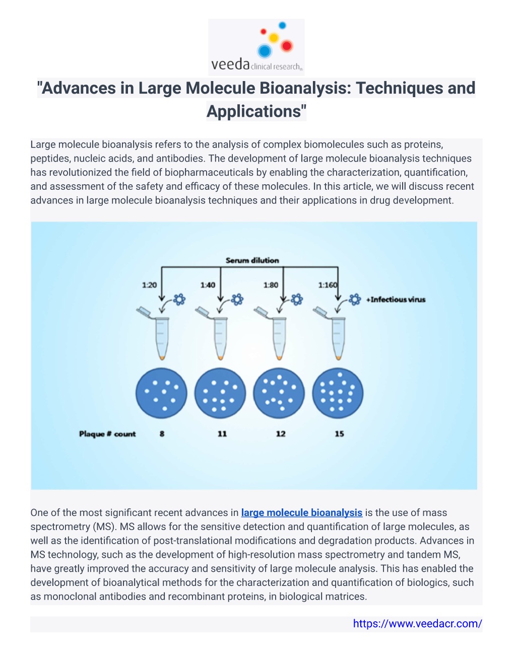 PPT - "Advances in Large Molecule Bioanalysis: Techniques and ...