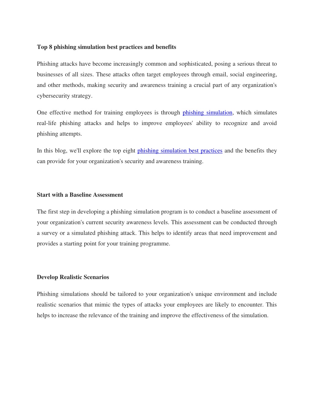 PPT - Top 8 phishing simulation best practices and benefits PowerPoint Presentation - ID:12119892