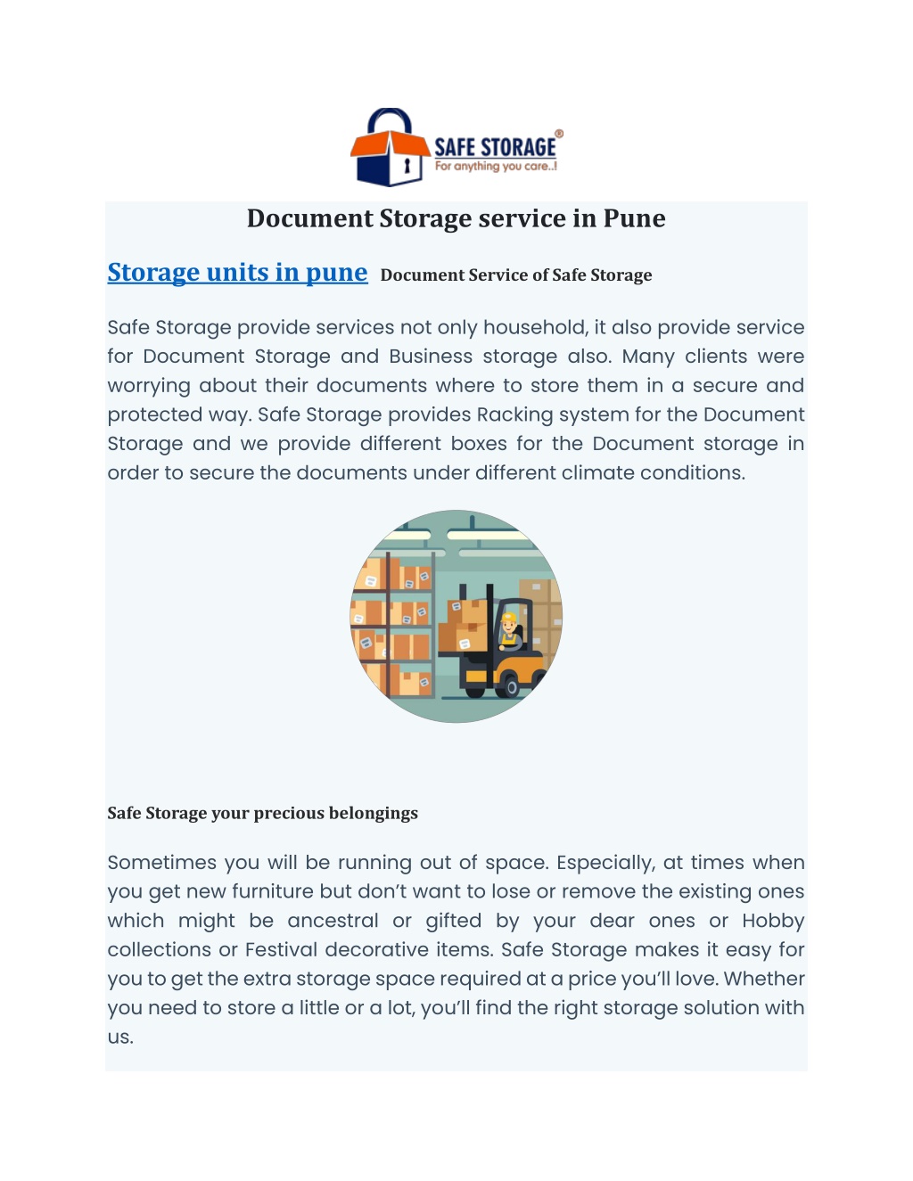 PPT - Document Storage service in Pune PowerPoint Presentation, free download - ID:12127668